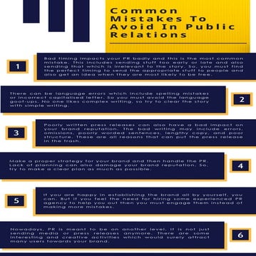 Common Mistakes To Avoid In Public Relations | PDF