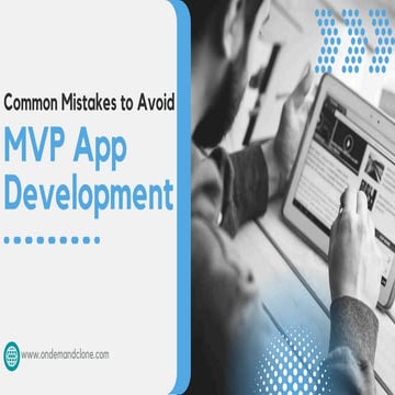Common Mvp Development Mistakes To Avoid In App Development Ppt