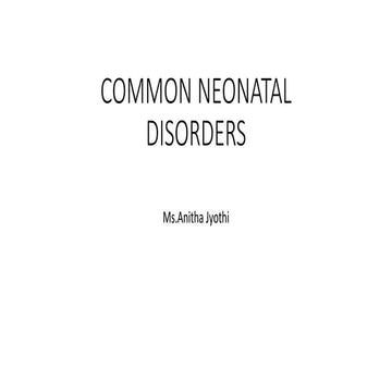 Common neonatal disorders.pptx