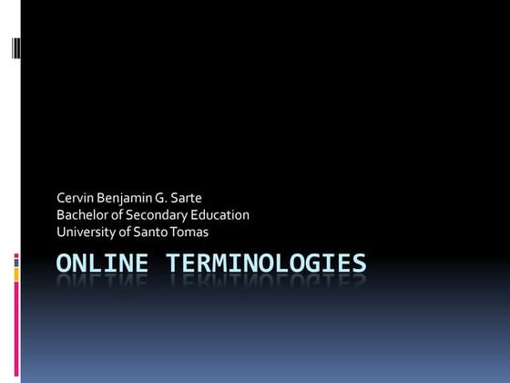 Introduction Redes lecture 1 | PPT