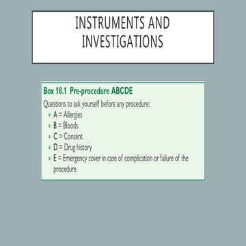 Common procedures in ward setting | PPTX