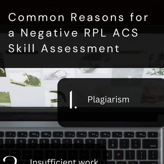 Common Reasons for a Negative RPL ACS Skill Assessment | PDF