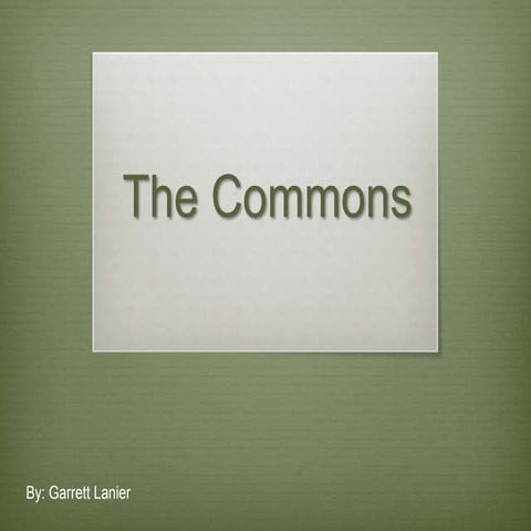 The Commons at UAB | PPT