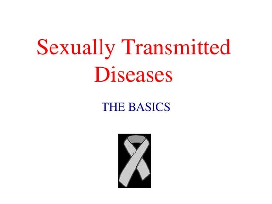 sexually transmitted disease | PPT