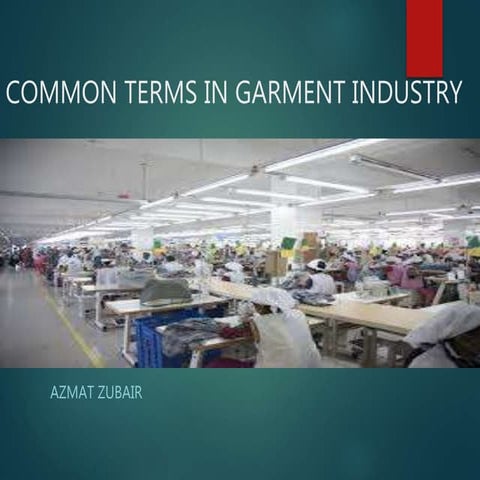 Standard minute value( SMV) in garments, calculation and importance | PPTX