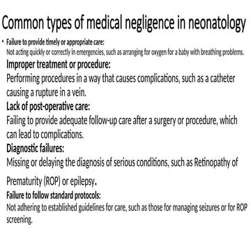 Common types of medical negligence in neonatology.pptx