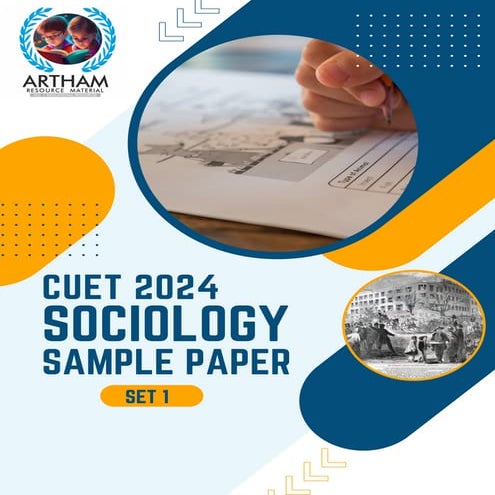 Common University Entrance Test Sociology 2024 Sample Paper With ...