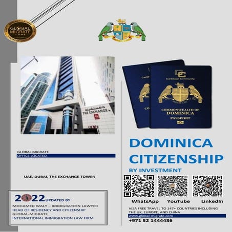 Dominica Ciizenship By Investment | PPTX