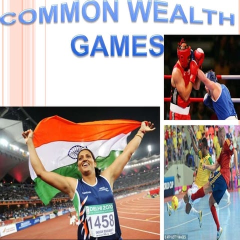 Common wealth games | PPTX