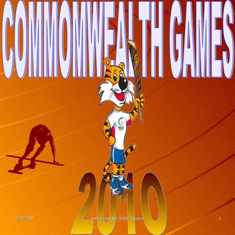 Commonwealth Games 2010 | PPT