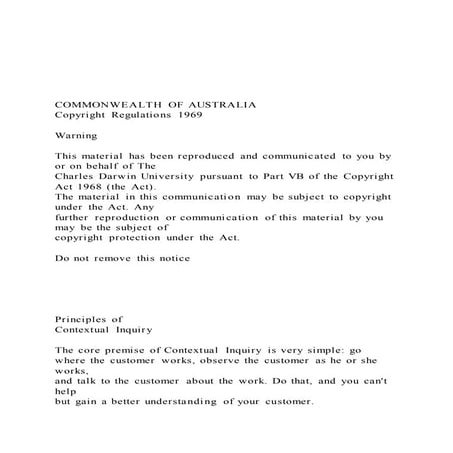 COMMONWEALTH OF AUSTRALIA Copyright Regulations 1969 | PDF