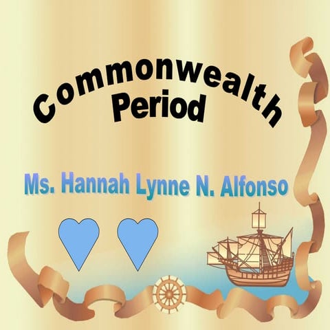 commonwealth period.ppt commonwealth period.ppt commonwealth period.ppt