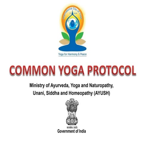 Common Yoga Protocol | PPTX