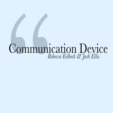 Anti-Smoking Device Presentation | PDF