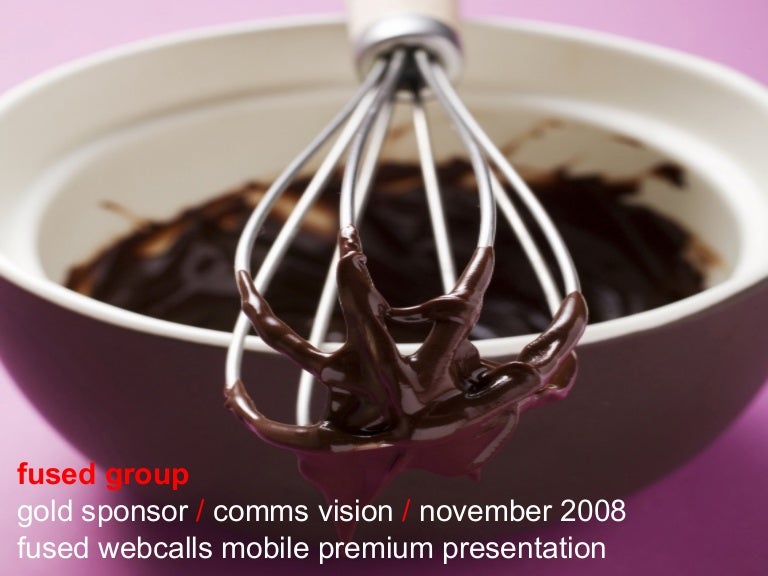 Comms Vision 2008 Presentation
