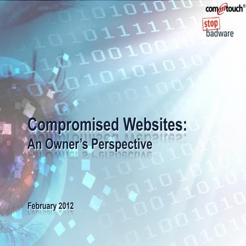 Compromised Website Report 2012 | PDF | Web Development | Internet