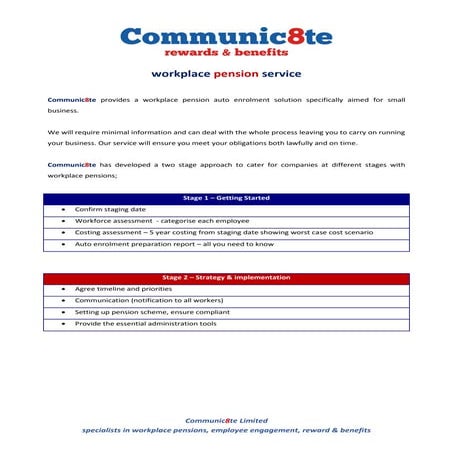 small business workplace pensions | PDF | Human Resources | Business