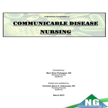 Communicable di sease nursing workbook | PDF | Infectious Diseases ...