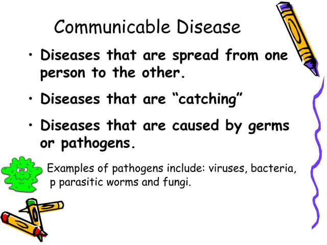 Prevention and control of infectious diseases | PPT