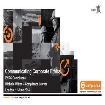 Reputation in Oil, Gas and Mining 2014: Communicating on corporate ...