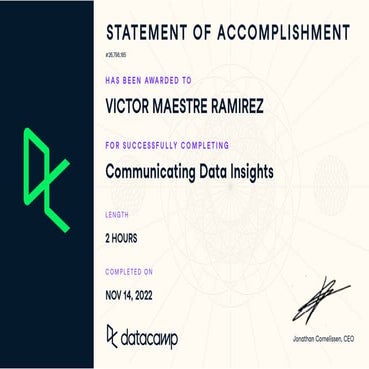 Communicating Data Insights | PDF