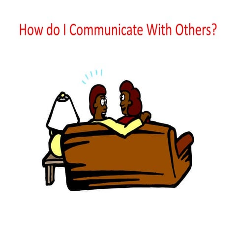 Communicating with others | PPTX