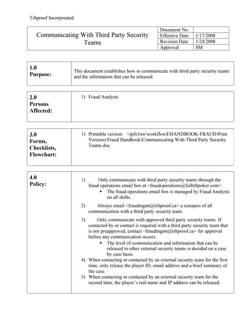 Investigation notes template | PDF