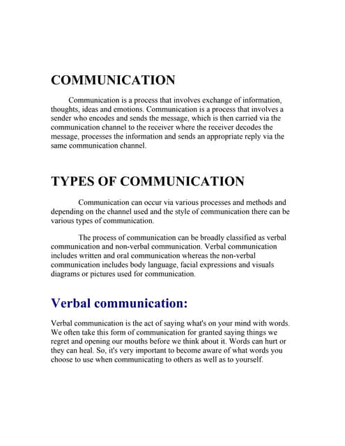Dimensions of communication | PPT