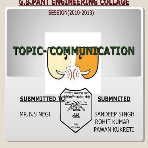 Communication | PPT
