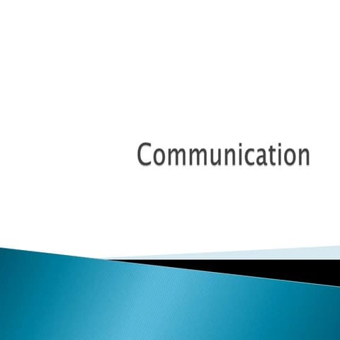 Communication | PPT