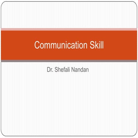 Communication | PPT
