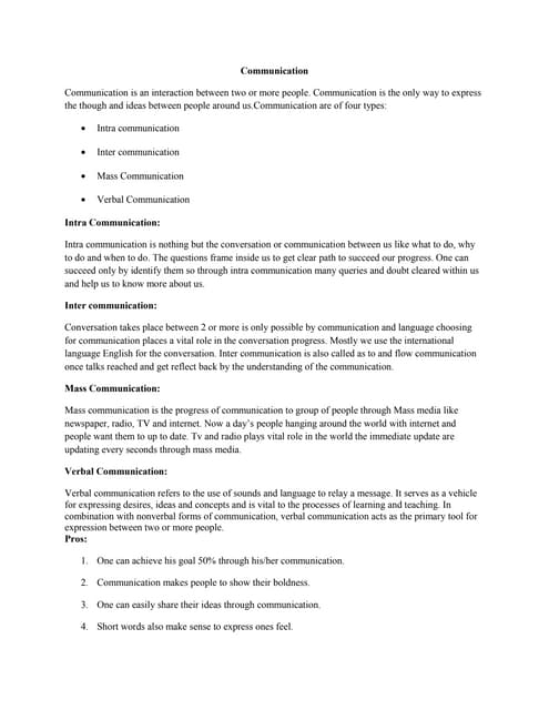 Communication skills 2 | PPT