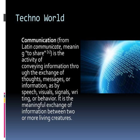 STRAND 2- COMMUNICATION.pptx PRE TECHNICAL . | PPTX