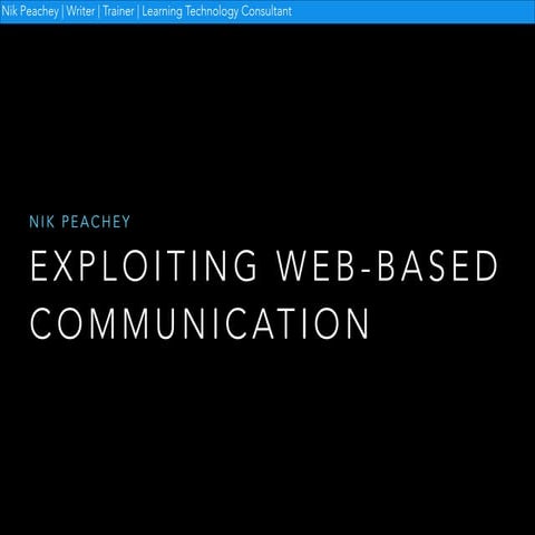 Exploiting Web Based Communication Pdf Web Conferencing Computer 0069