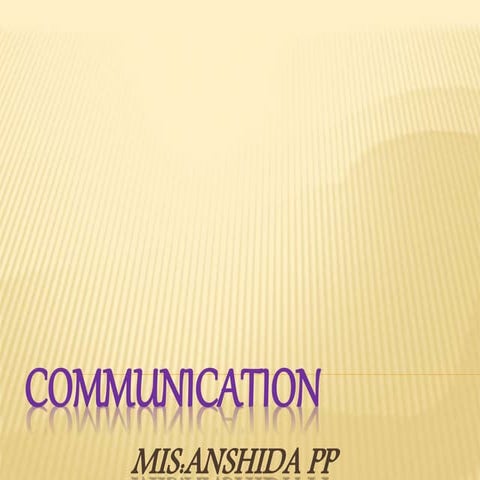 Communication Pptx