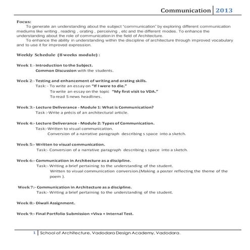 Communication | PDF