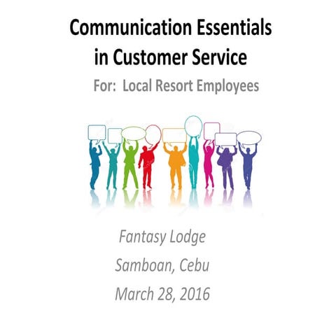 Communication Essentials in Customer Service | PPT