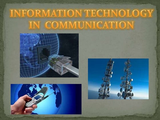 Traditional Methods of Communication | PPTX