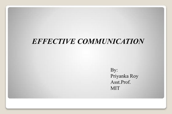 7 C's of communication Presentation | PPTX