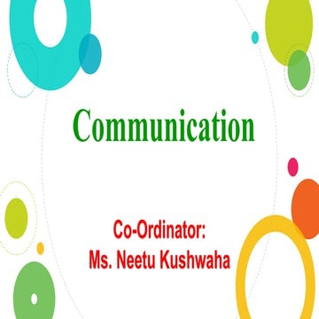 Communication | PPT