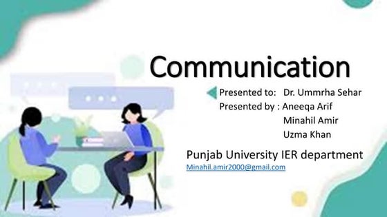Written communication | PPT