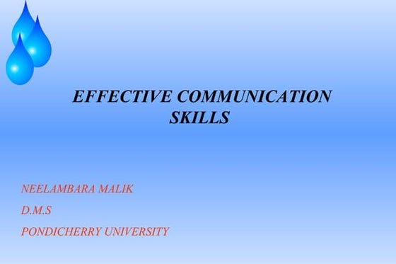 COMMUNICATION PROCESS | PPT