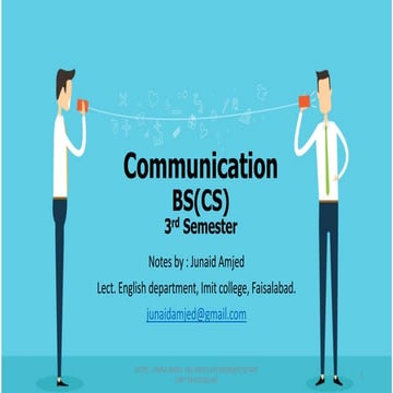Communication speaking | PPT