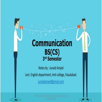 Communication speaking | PPT