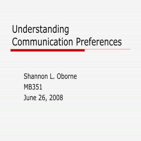 Communication Styles | PPT