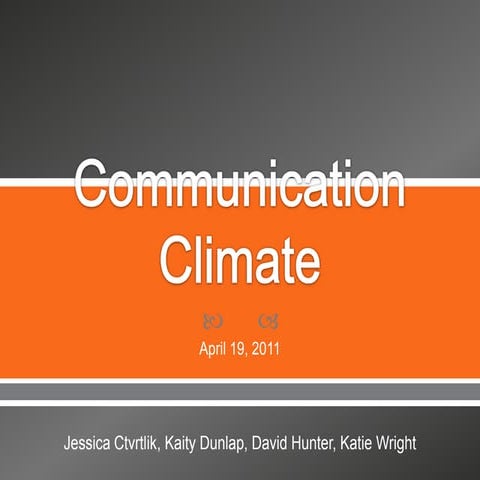 Communication%20 climate[1] | PPTX
