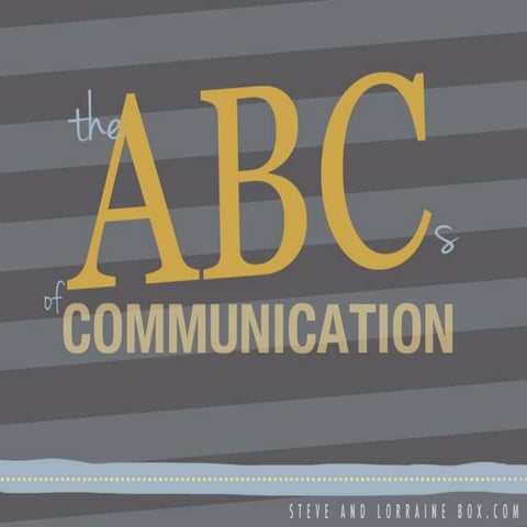ABCs of Communication | PDF