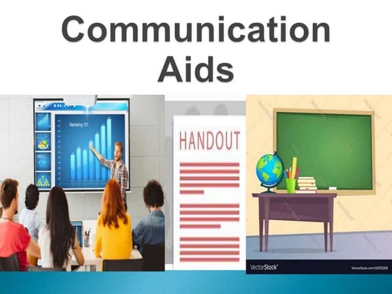 Audio-visual aids - classification, selection, use and production | PPT