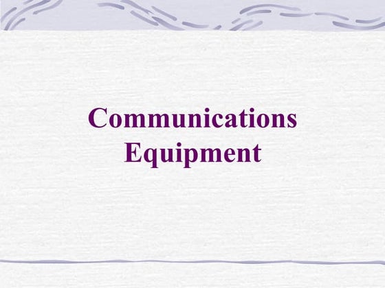 Foundations of communication | PPT