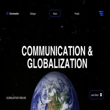Globalization and Communication | PPTX